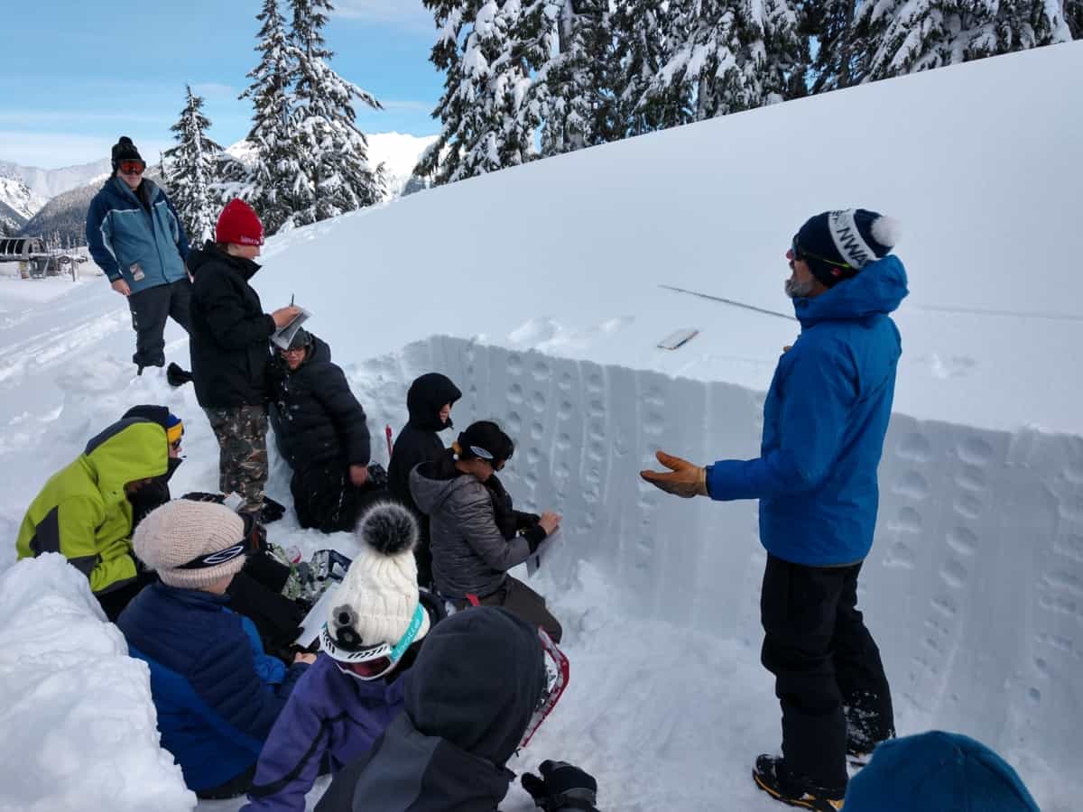 First day of Mt. Baker Snow School! - North Cascades Institute